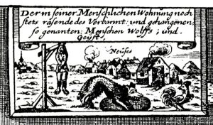 German Werewolf Myths: The Wolf of Ansbach - talesfromdavidstown.com